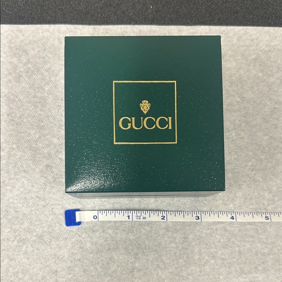 Gucci | Jewelry | Gucci Forest Green Box With Gold Emblem | Poshmark